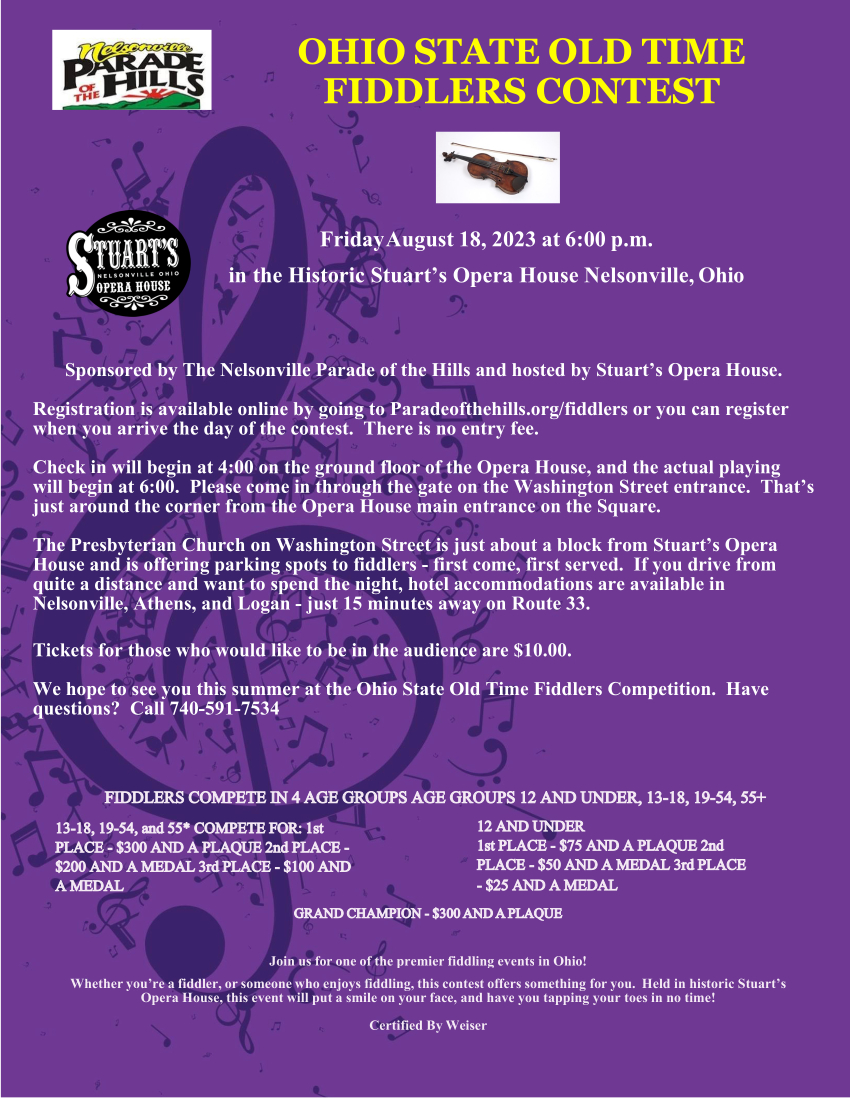 Ohio State Old Time Fiddlers' Contest