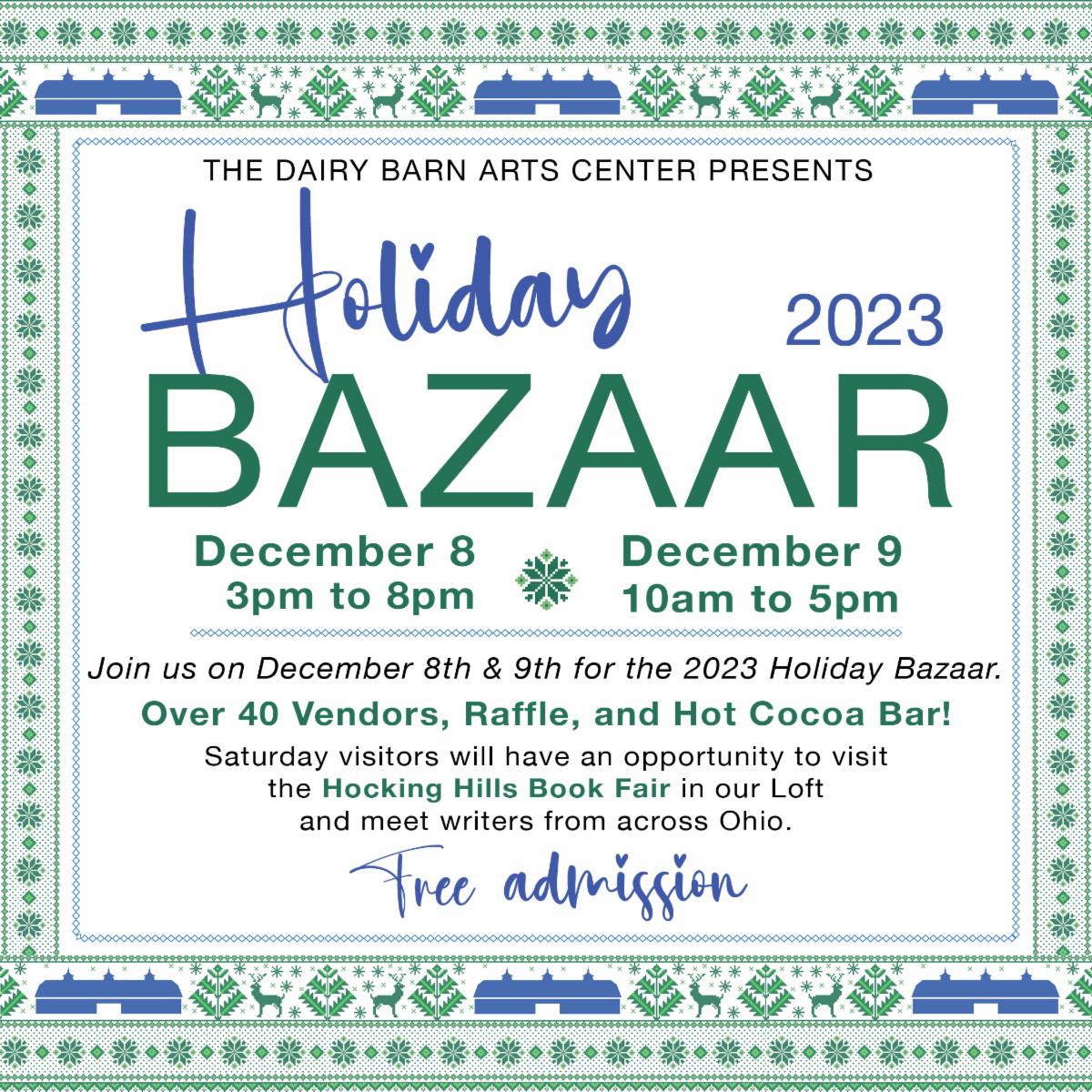 Dairy Barn Arts Center Holiday Bazaar